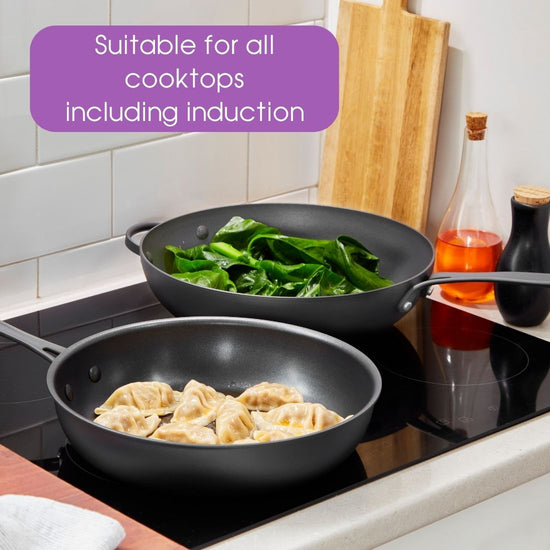 RACO Eclipse Nonstick Induction 3 Piece Cookware Set Matte Black | RACO ...